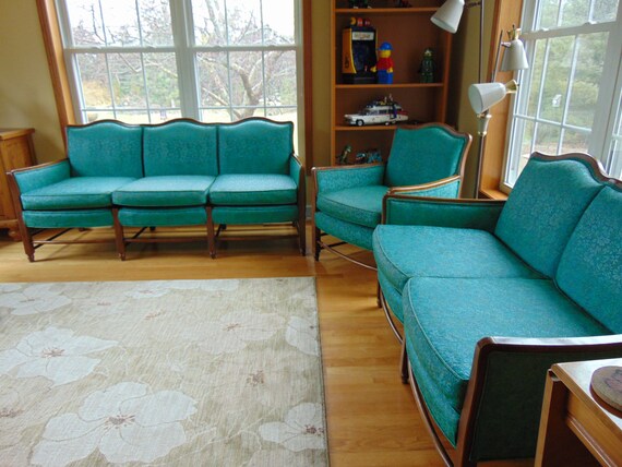 Aqua green couch store