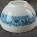 Pyrex Horizon Blue Cinderella Nesting Bowl Set, 4 Mixing Bowls Set of ...