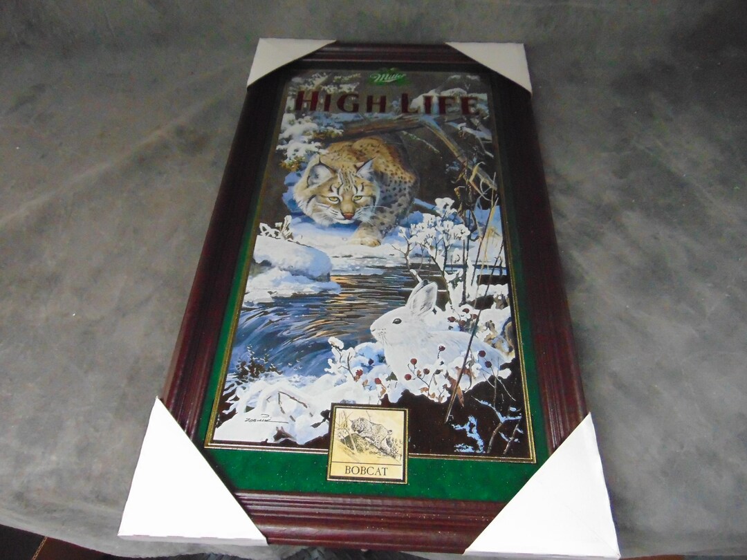 New Miller High Life Bobcat Mirror, Miller Bobcat Mirror, Second in the ...