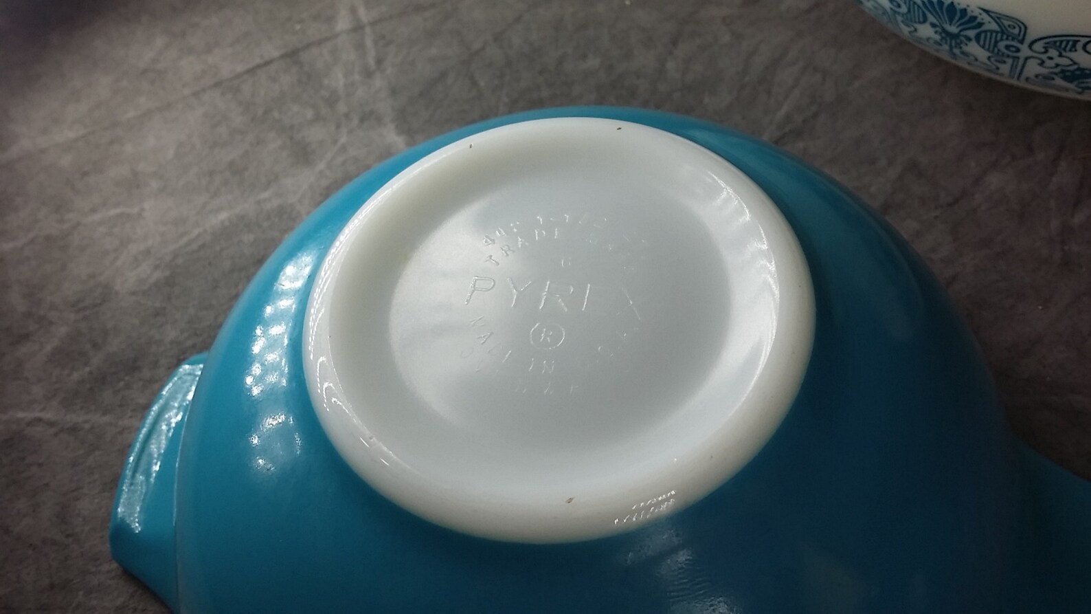 Pyrex Horizon Blue Cinderella Nesting Bowl Set, 4- Mixing Bowls - Set ...