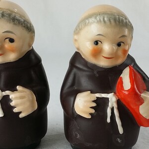 Vintage Goebel Friar Tuck Monks With Books, Salt and Pepper, West ...