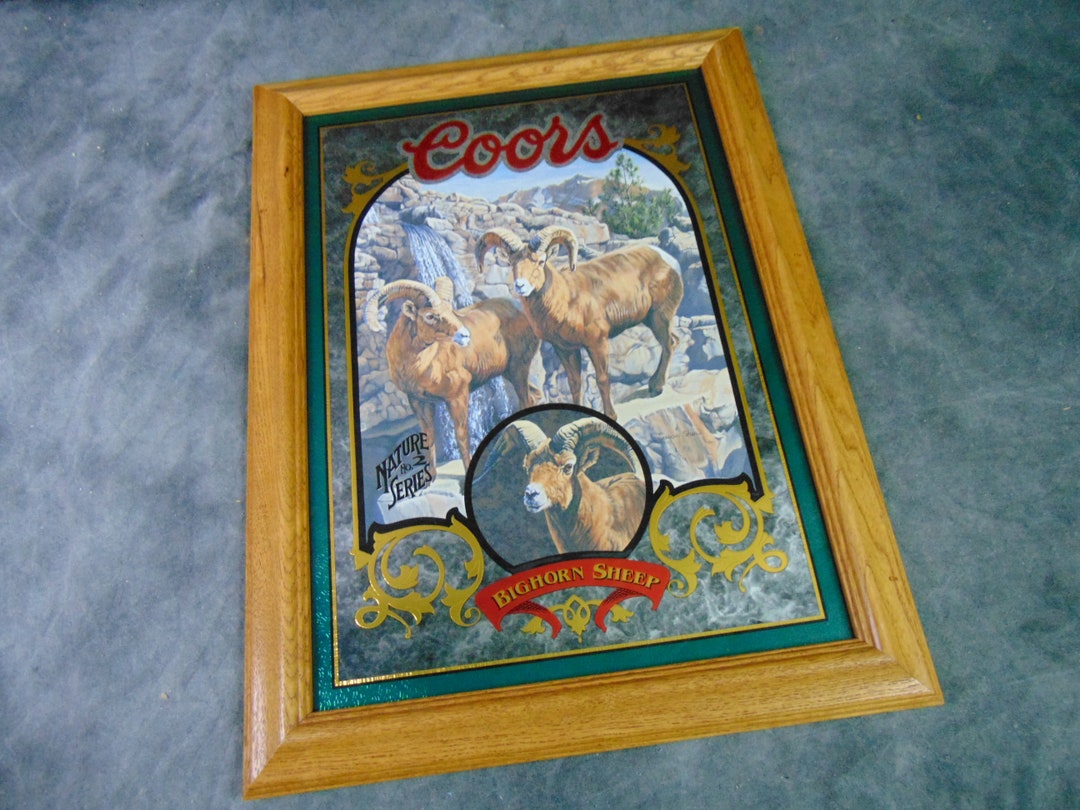 NEW Coors Mirror, Nature Series, Number 2 in the Series Mirror, Coors ...