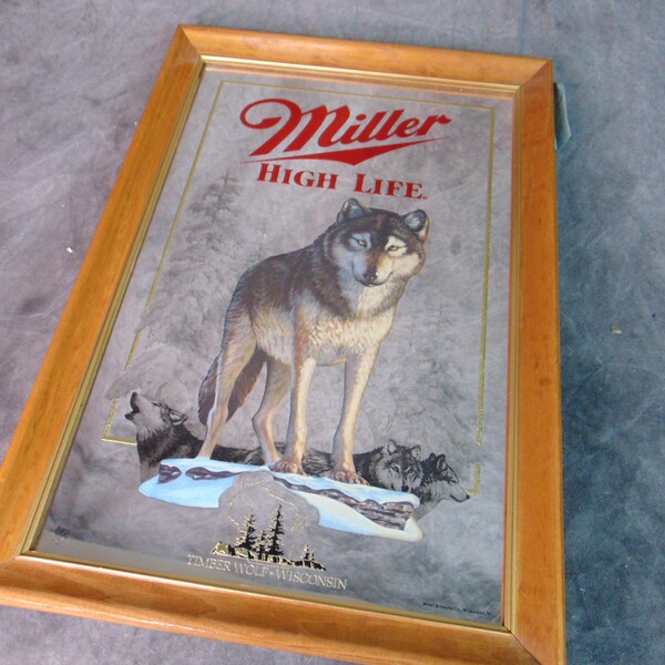 Miller High Life Mirror - Etsy