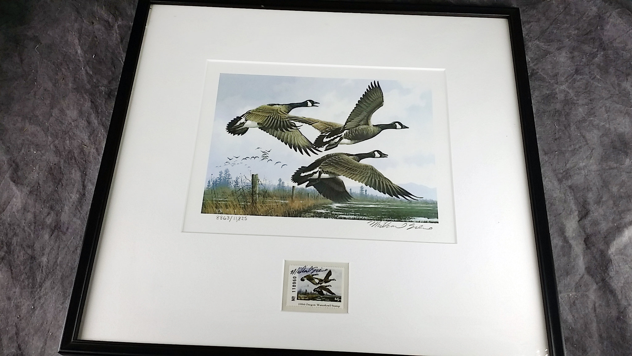 1984 Oregon Waterfowl Stamp Print Oregon Duck Stamp Print | Etsy