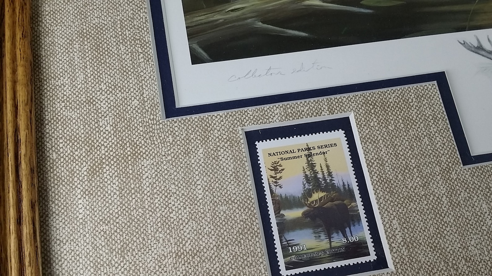 1991 National Parks Series Wildlife Print, Leo Stans Art, Summer ...