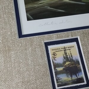 1991 National Parks Series Wildlife Print, Leo Stans Art, Summer ...