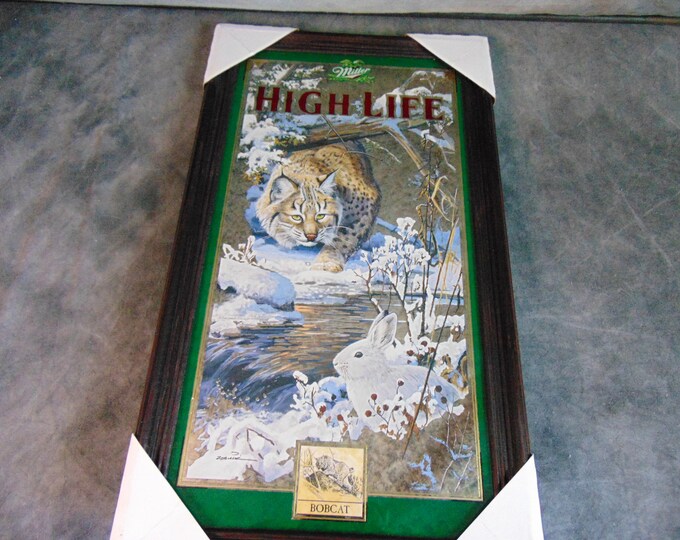 New Miller High Life Bobcat Mirror, Miller Bobcat Mirror, Second in the ...