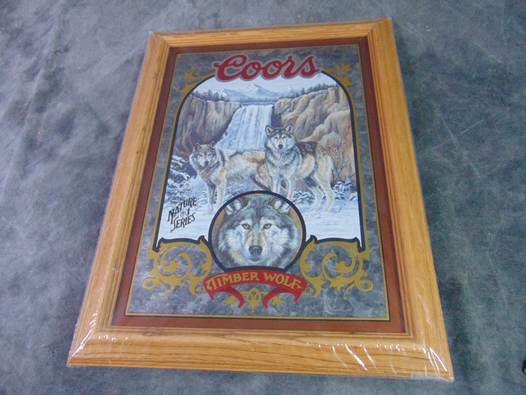 NEW Coors Mirror, Nature Series, First in the Series Mirror, Coors ...