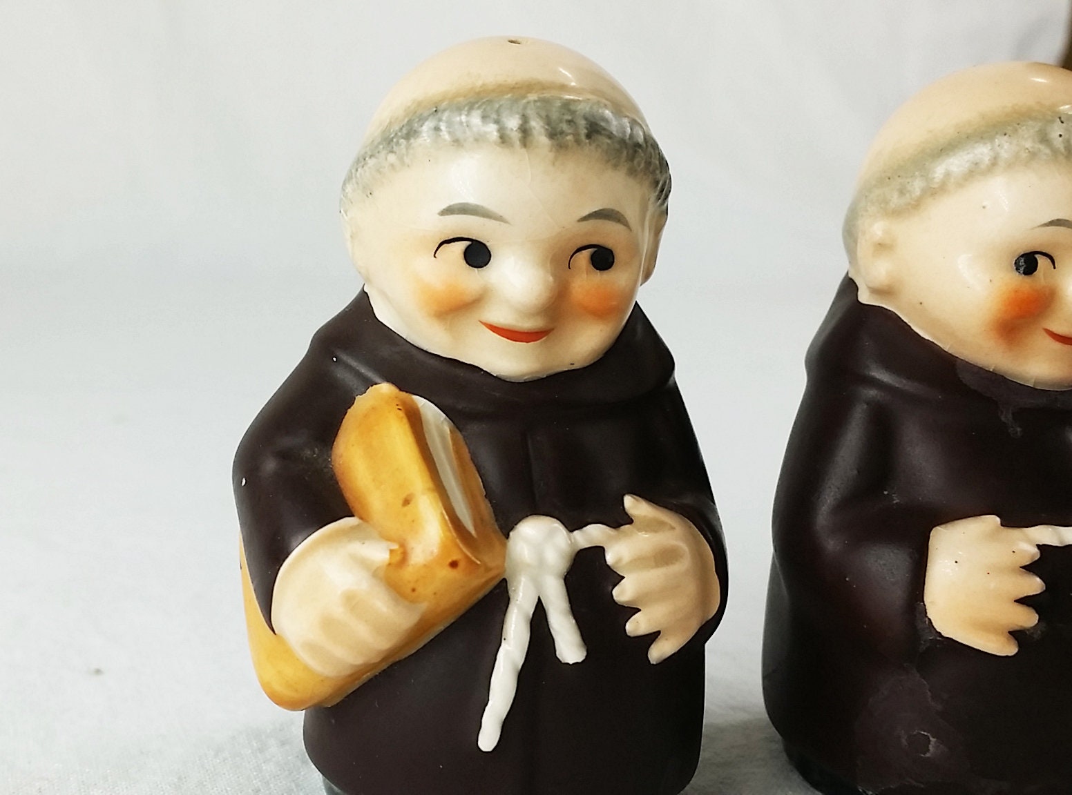 Vintage Goebel Friar Tuck Monks With Books Salt and Pepper - Etsy