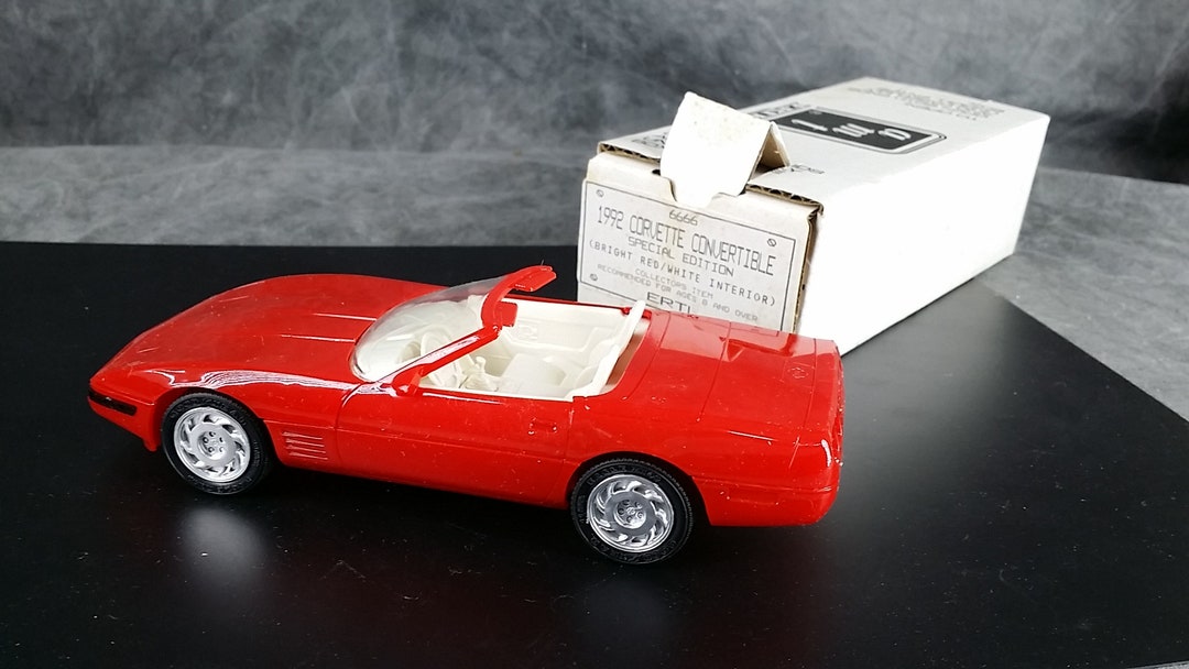 1992 ERTL Special Edition Corvette Convertible Promotional Model Car ...