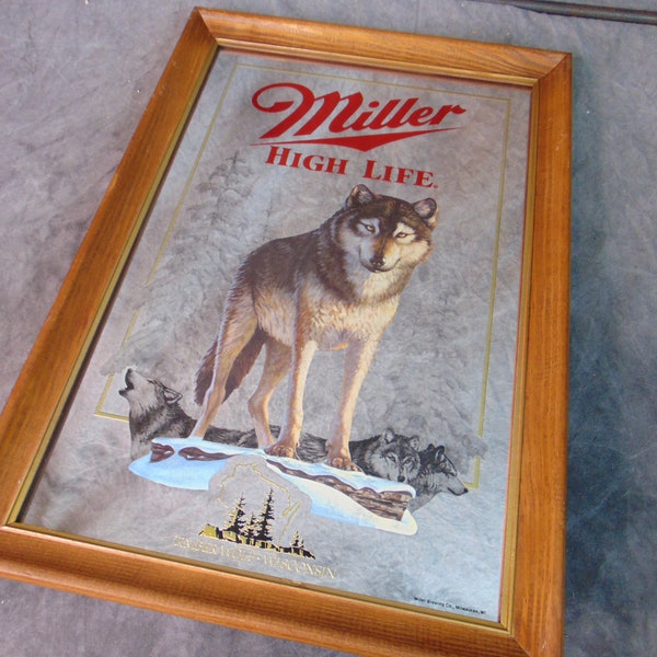 Miller High Life Mirror - Etsy