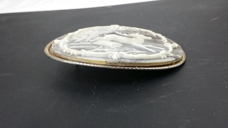 Belt Buckle Running Buck Incolay Stone Buckle Deer Hunting | Etsy