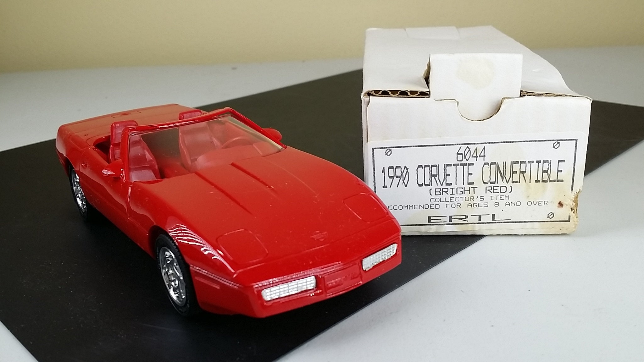 1990 ERTL Corvette Convertible Promotional Model Car, Automotive ...