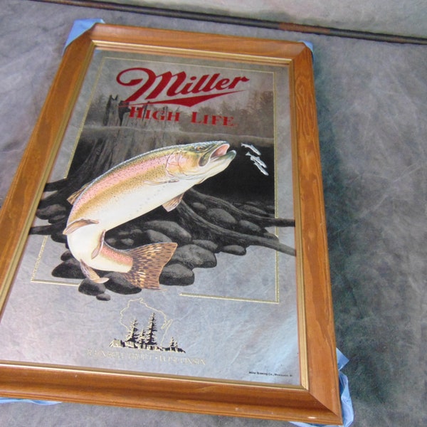 Miller High Life Mirror - Etsy