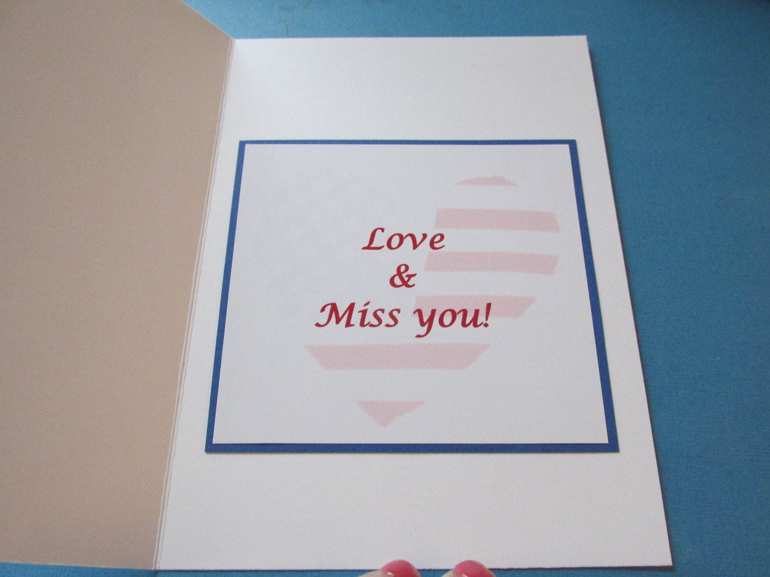 United We Stand, Deployment Card, love and Miss You, Stamped Eagle and ...