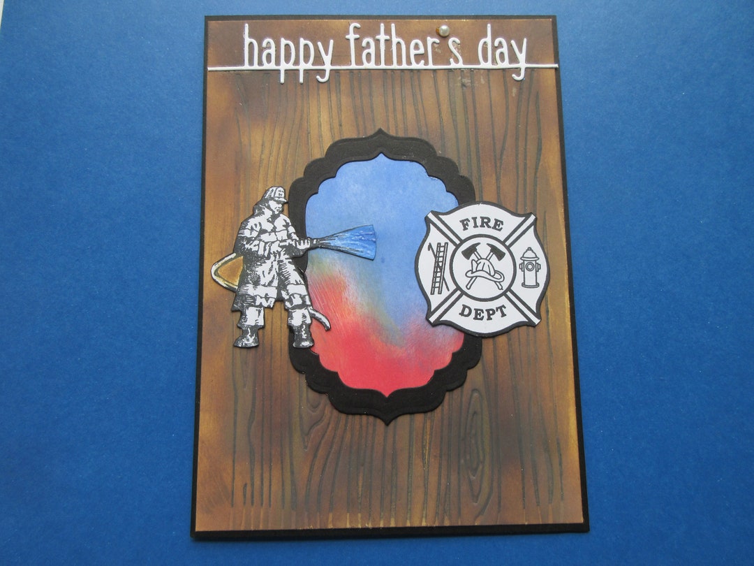 Father's Day Card for Your Very Special Fireman. "happy Father's Day ...