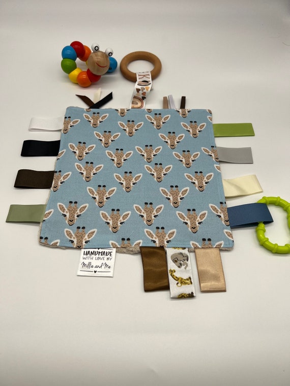 Deluxe Giraffe Sensory Crinkle Toy - Etsy