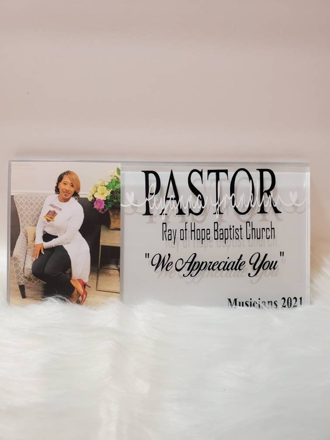 Pastor Appreciation Tile..plaques.church..gifts..pastor Gift ...
