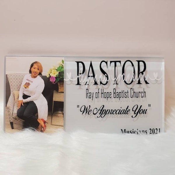 Church Appreciation Plaque - Etsy