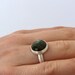 Faceted Labradorite Ring-minimalist, Modern, Natural Gemstone, Bezel ...