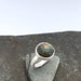 Faceted Labradorite Ring-minimalist, Modern, Natural Gemstone, Bezel ...
