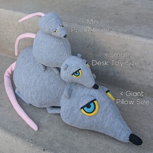 Jerma Rat Plushie - Mini Rat - Etsy