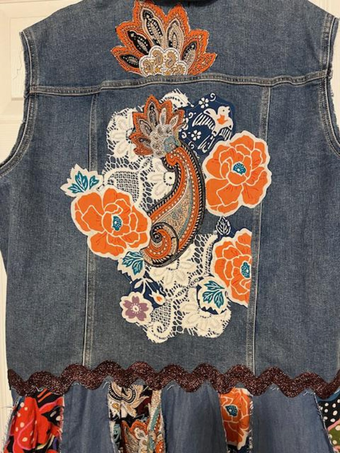 Upcycled Duster, Denim Duster, Duster Made From Jean Jacket - Etsy