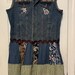 Upcycled Duster, Denim Duster, Duster Made From Jean Jacket - Etsy