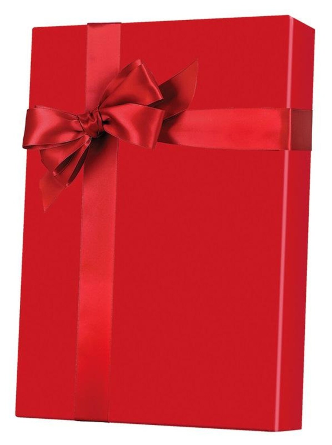 Red Ultra Gloss Gift Wrap Christmas Wrapping Paper Holiday Wrap ...