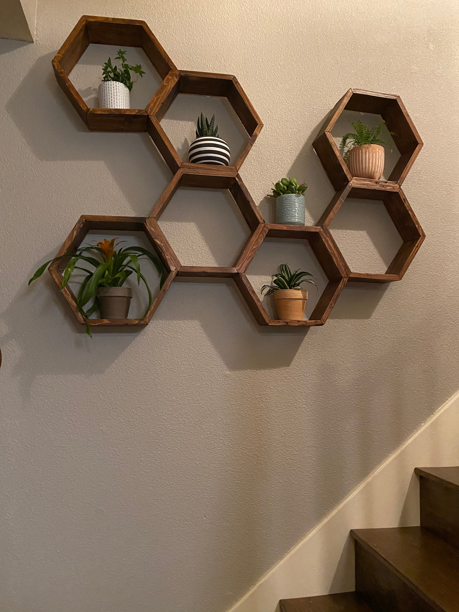 Custom Hexagonal Shelves - Etsy