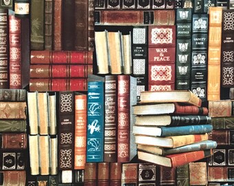 Literature Fabric - Etsy