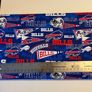 NFL Buffalo Bills Retro 100% Cotton Fabric - Etsy