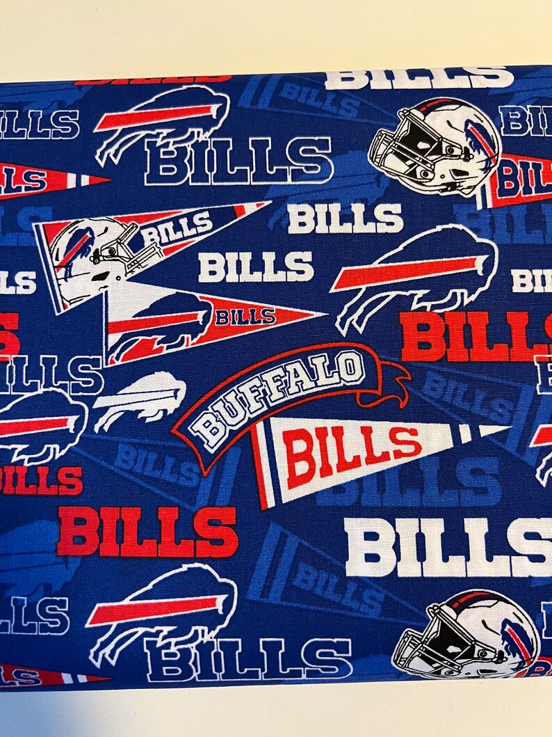 NFL Buffalo Bills Retro 100% Cotton Fabric - Etsy