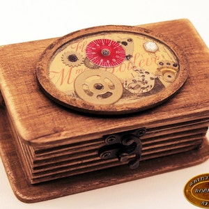 Rock Box, Ring Bearer Box Wedding, Ring Box Holder, Betrothal Box ...