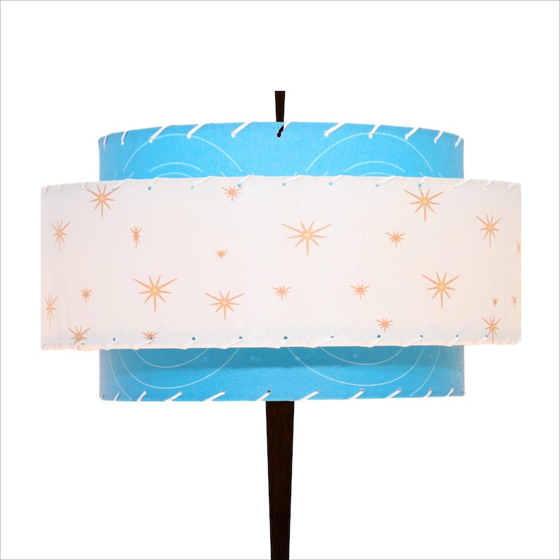 Blue Lamp Shade - Etsy