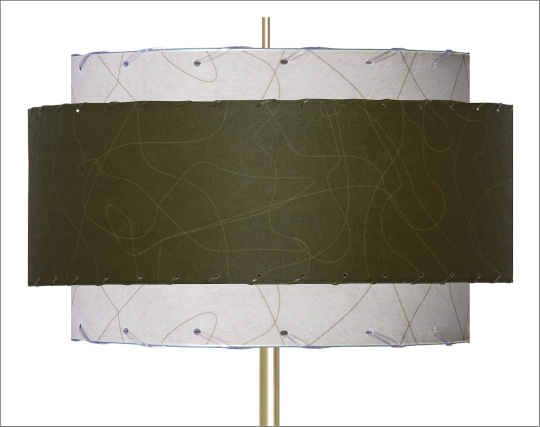 Atomic Green Lamp Shade / 3 Tier Atomic / Hand Made Retro Style 2026 - Etsy