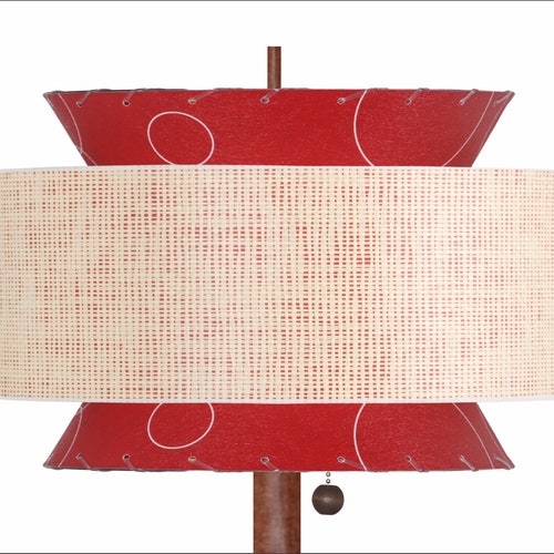 Atomic Lamp Shade / 3 Tier Atomic / Hand Made Retro Style / - Etsy