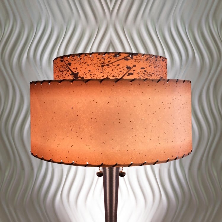 Atomic Lamp Shade / 2 Tier Atomic / Hand Made Retro Style / - Etsy