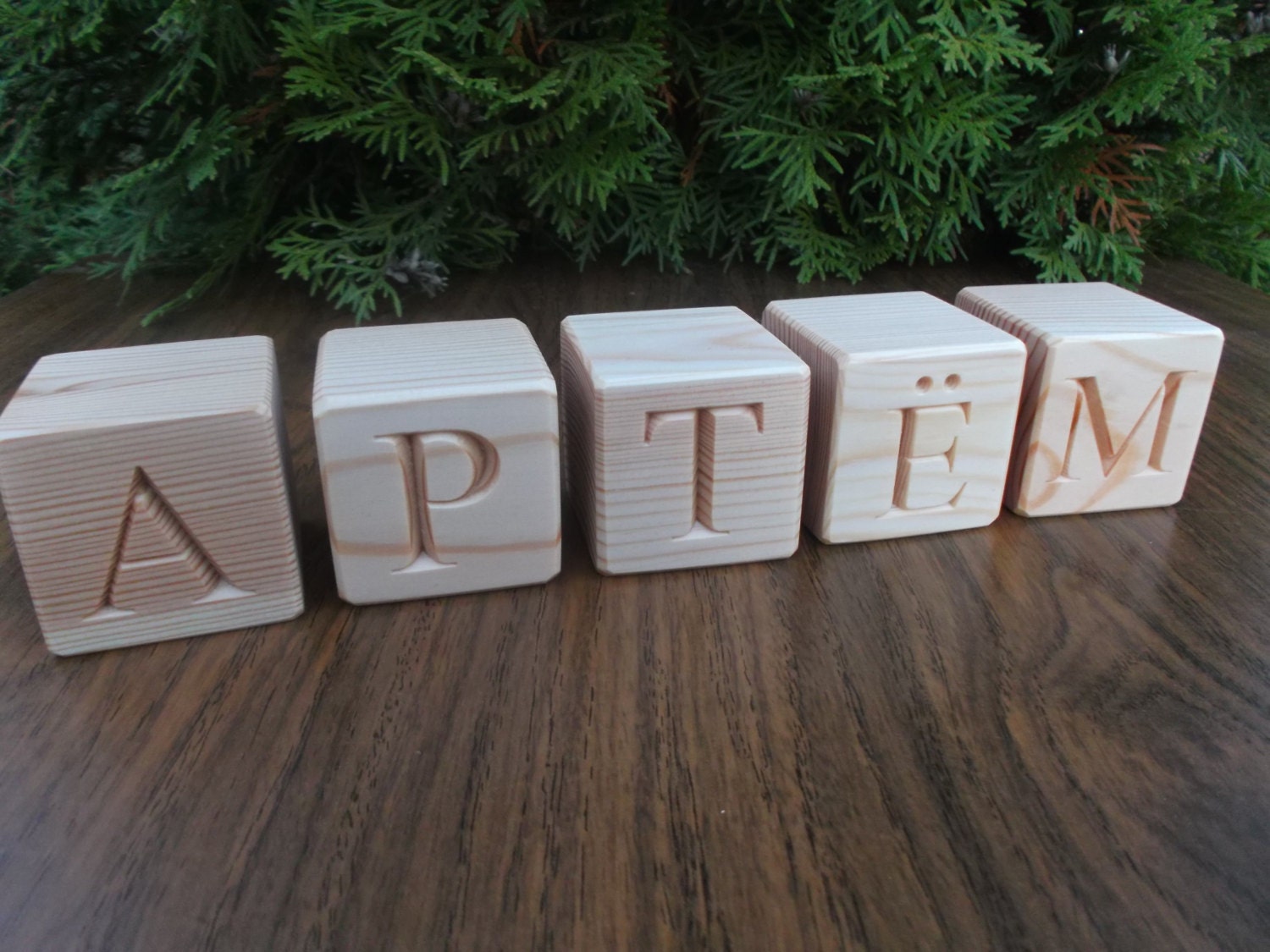 33 Wooden Russian Alphabet Blocks Educational Gift | Etsy