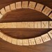 33 Wooden Russian Alphabet Blocks, Educational Gift, Personalized ...