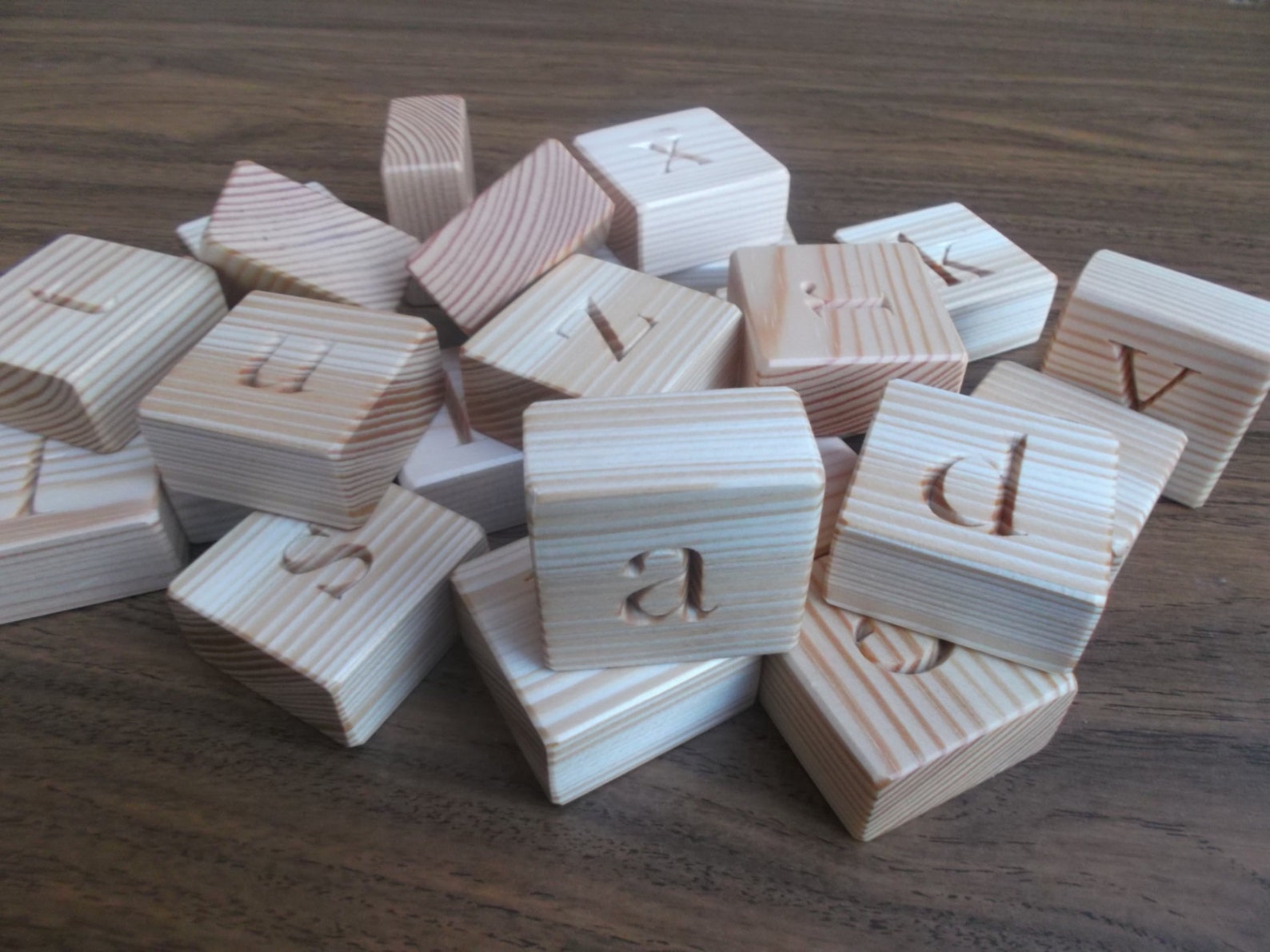 English Alphabet Lowercase Letters English Alphabet Blocks | Etsy