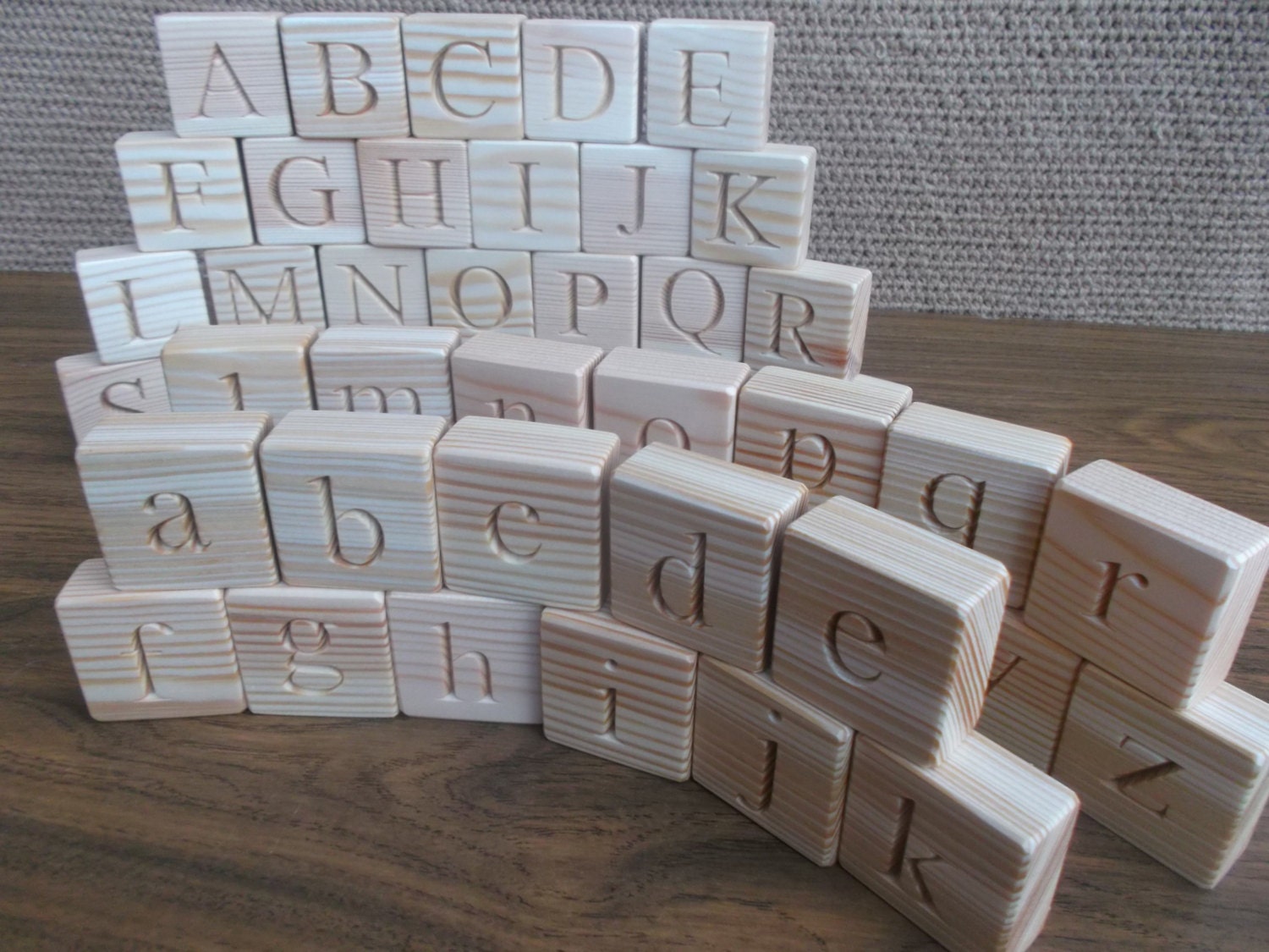 Wood Name Blocks Personalized Wooden Blocks Handmade Gift - Etsy