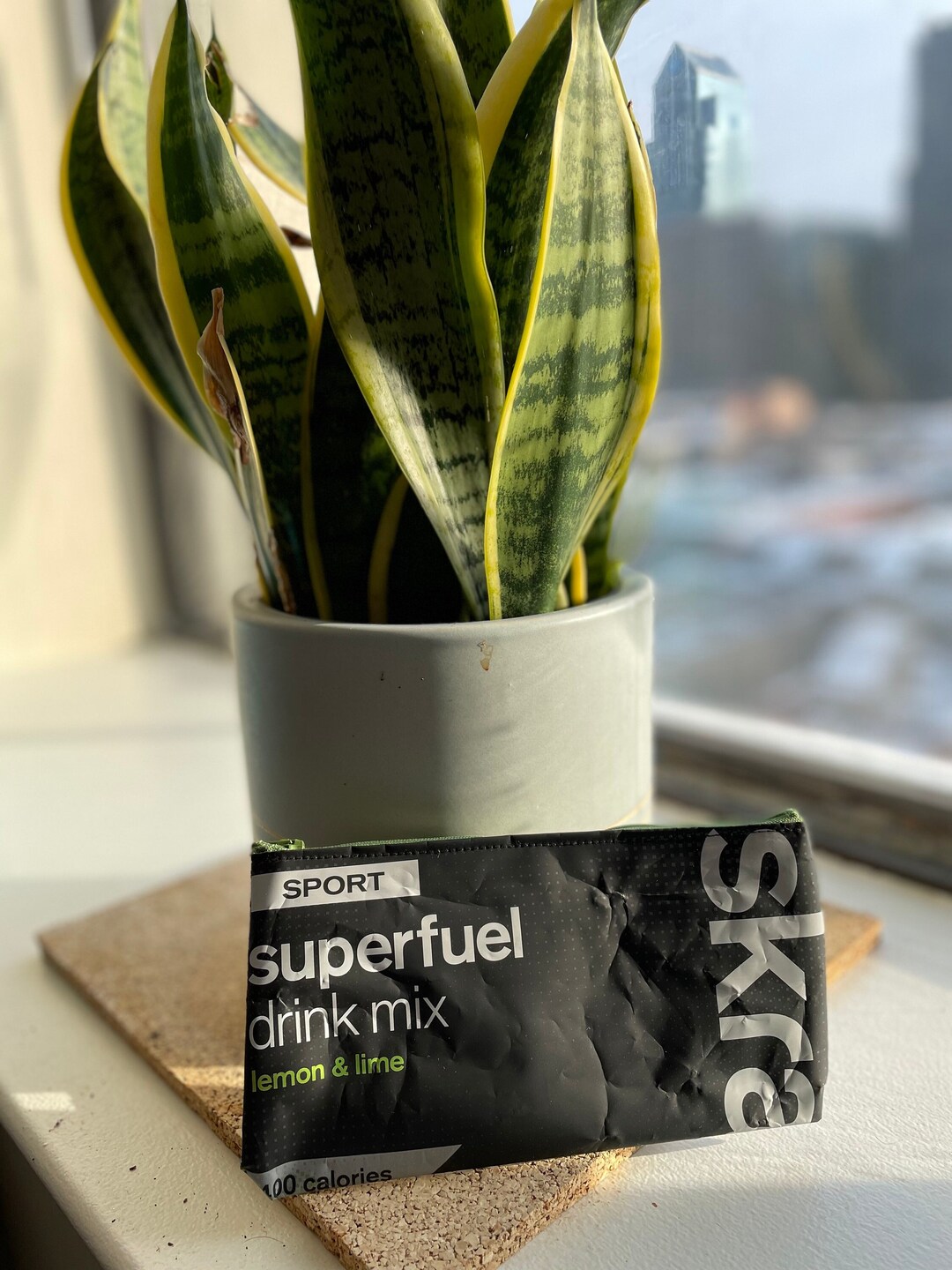 Skratch Essentials Pouch Feating Zippered Closure and Recycled ...