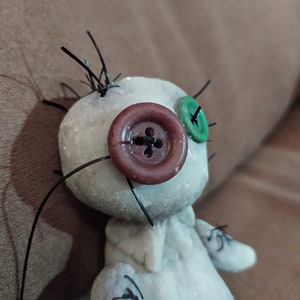 Voodoo Doll Needles Creepy Platinum Silicone Rag Sewing Pin Halloween ...