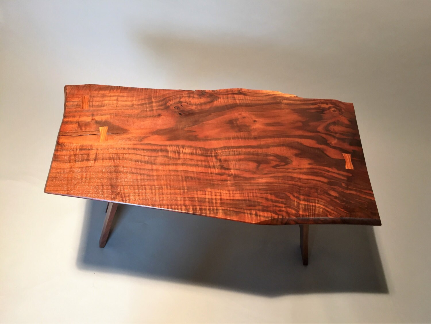 Claro Walnut Table - Etsy