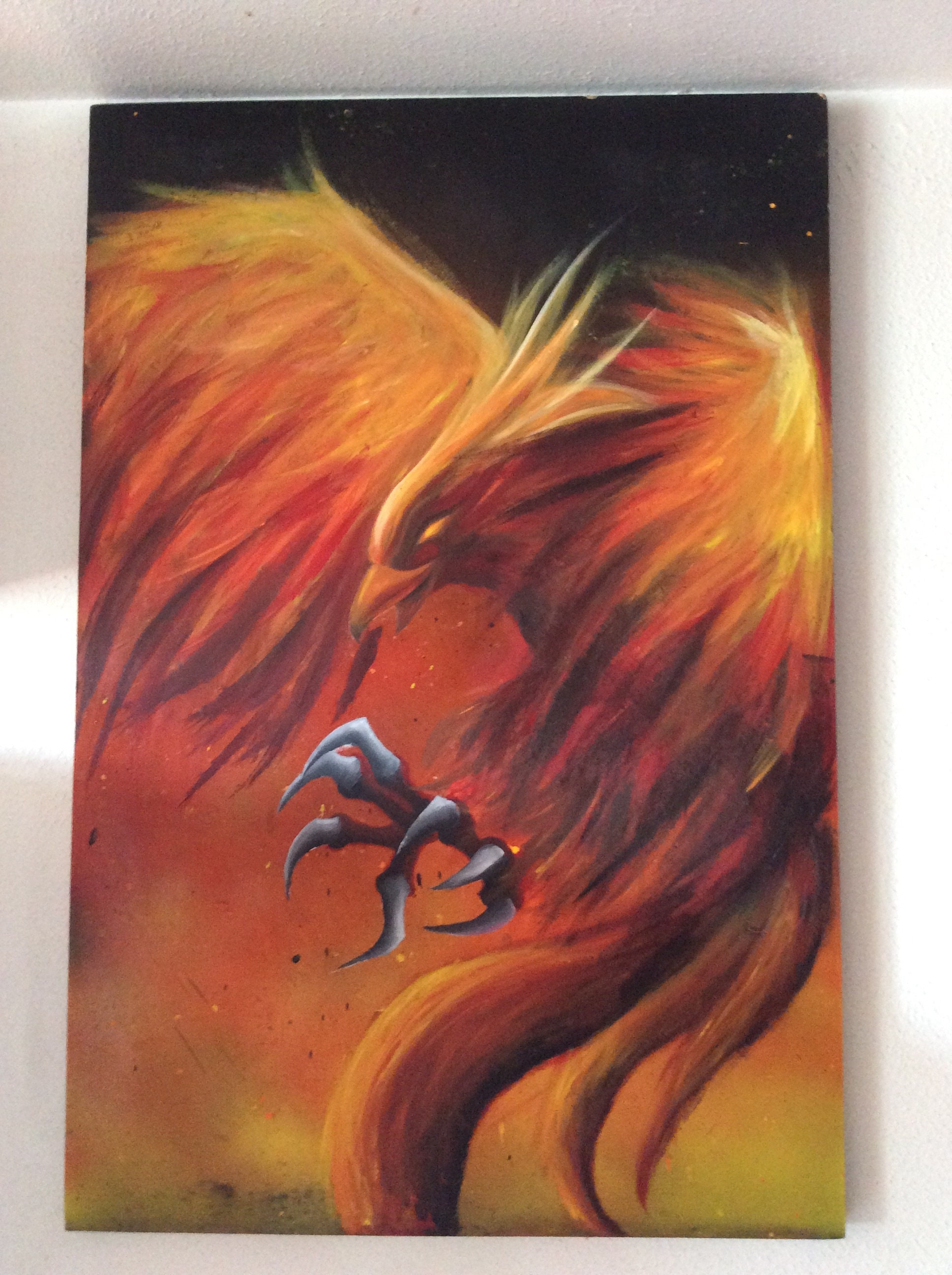 Phoenix Being Born Phenix reborn | Etsy