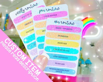 Custom Task Cards - Etsy