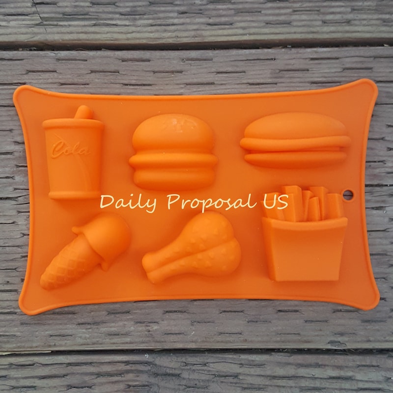 Burger Silicone Molds - Etsy