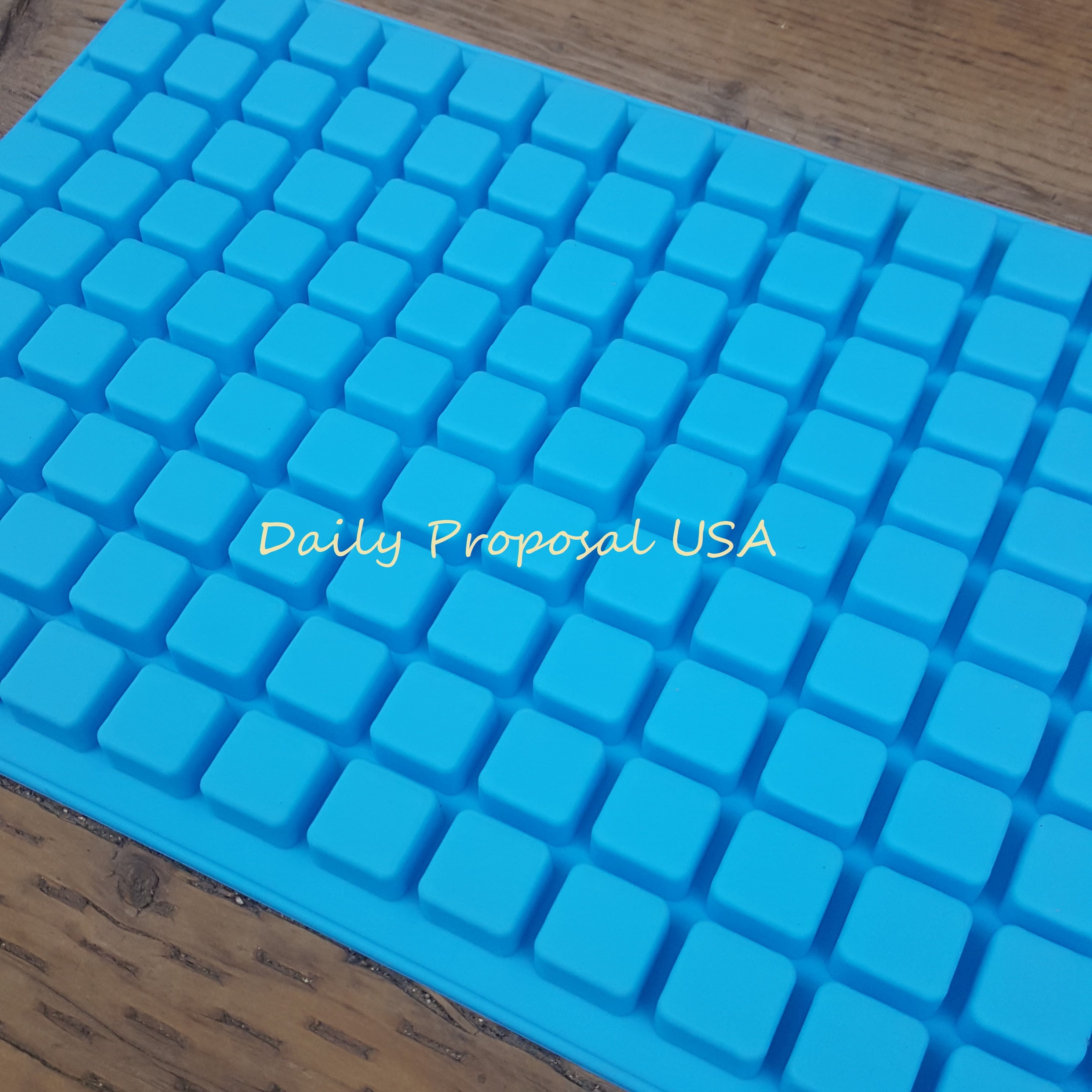 126 Cavity Mini Square Silicone Mold Bakeware Chocolate Ice - Etsy