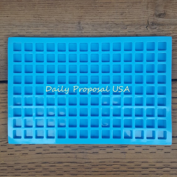 126 Cavity Mini Square Silicone Mold Bakeware Chocolate Ice - Etsy